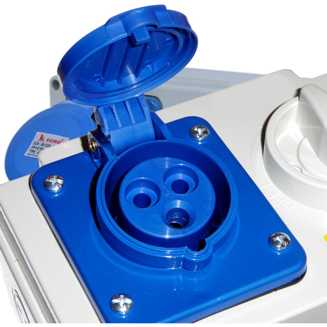 Industrial Interlocking Switch & Socket Box 220V 3X16A Price BD ...