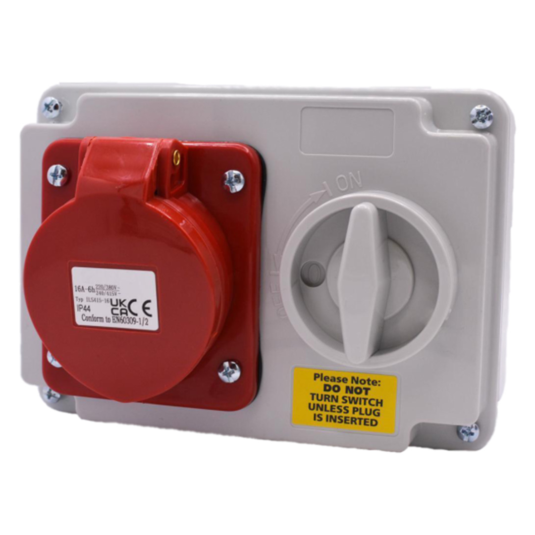 Industrial Interlocking Switch & Socket Box 380V 4X32A Price BD ...