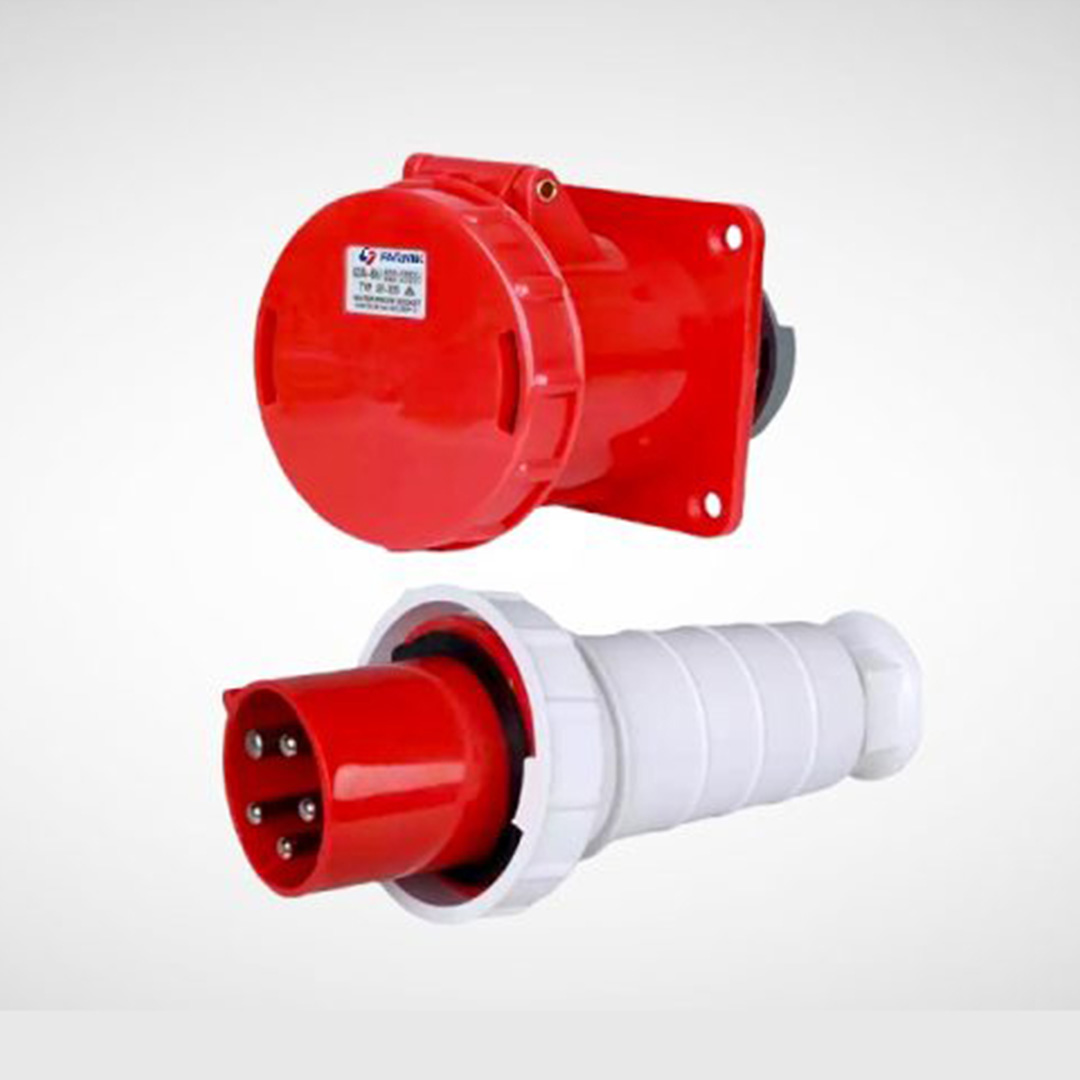 5Pin 63A Industrial Male Female Plug & Socket Set Price in BD - Safestallbd