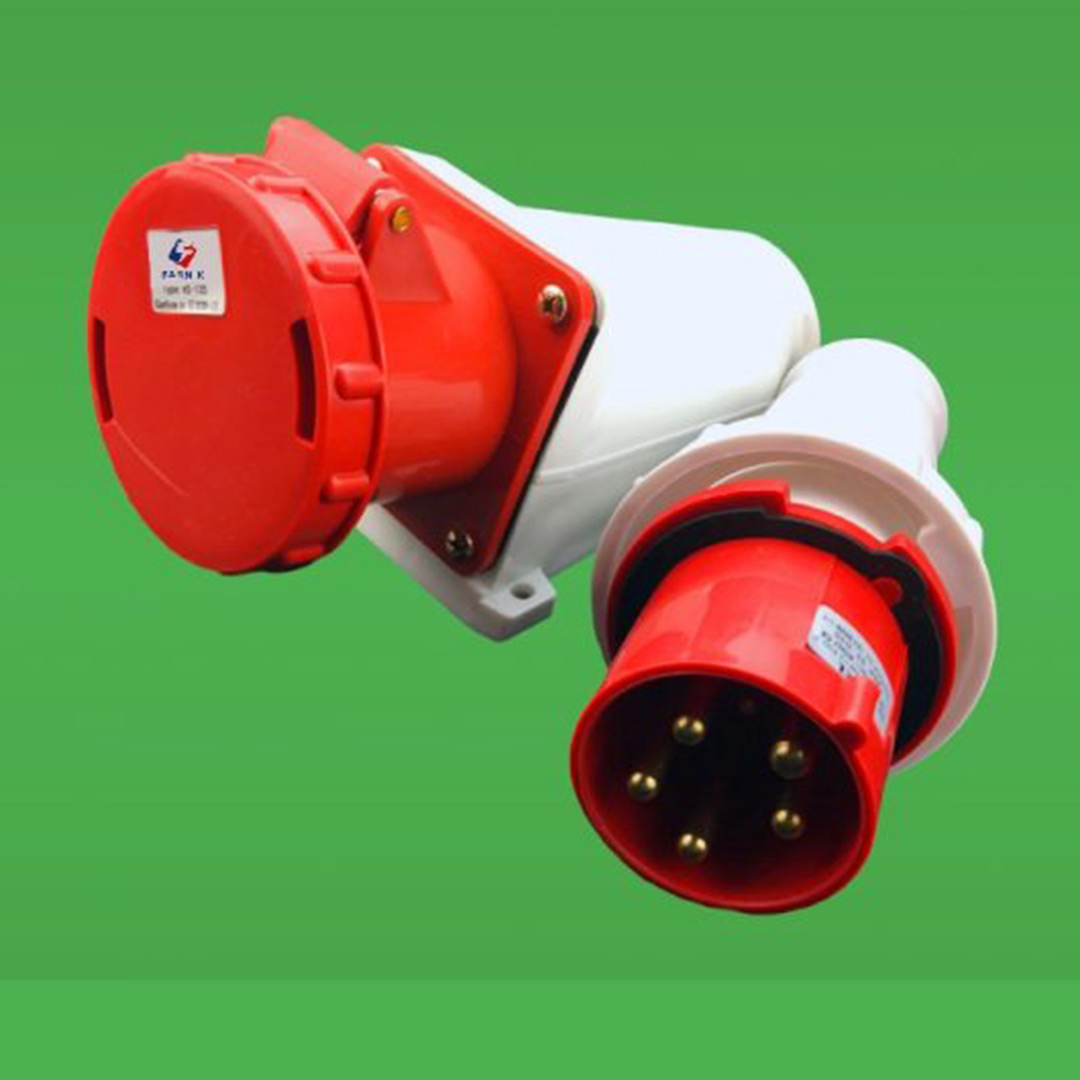 5Pin 63A Industrial Male Female Plug & Socket Set Price in BD - Safestallbd