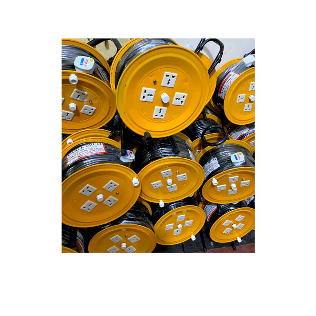 Extension Cable Reel Drum Multiple Socket 3x16A Price in BD - Safestallbd
