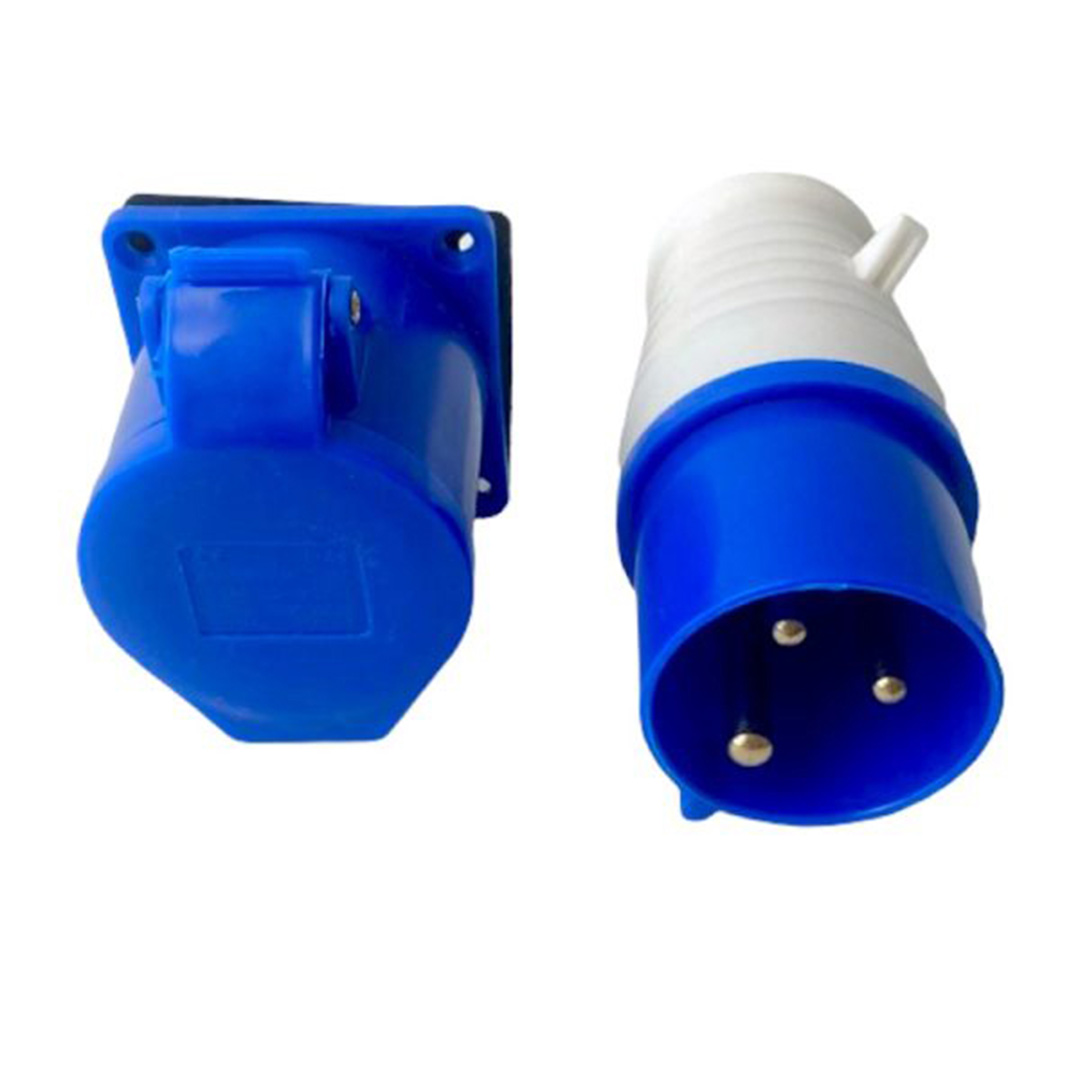 Industrial Male Female Plug Sockets 3x32A Set Price in Dhaka - Safestallbd