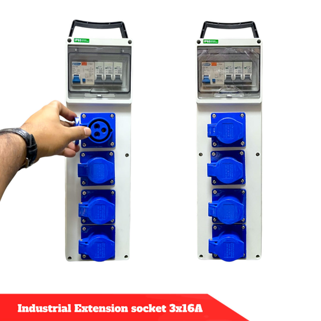 Industrial Power Extension Female Socket 3x16A 4way Price in BD ...