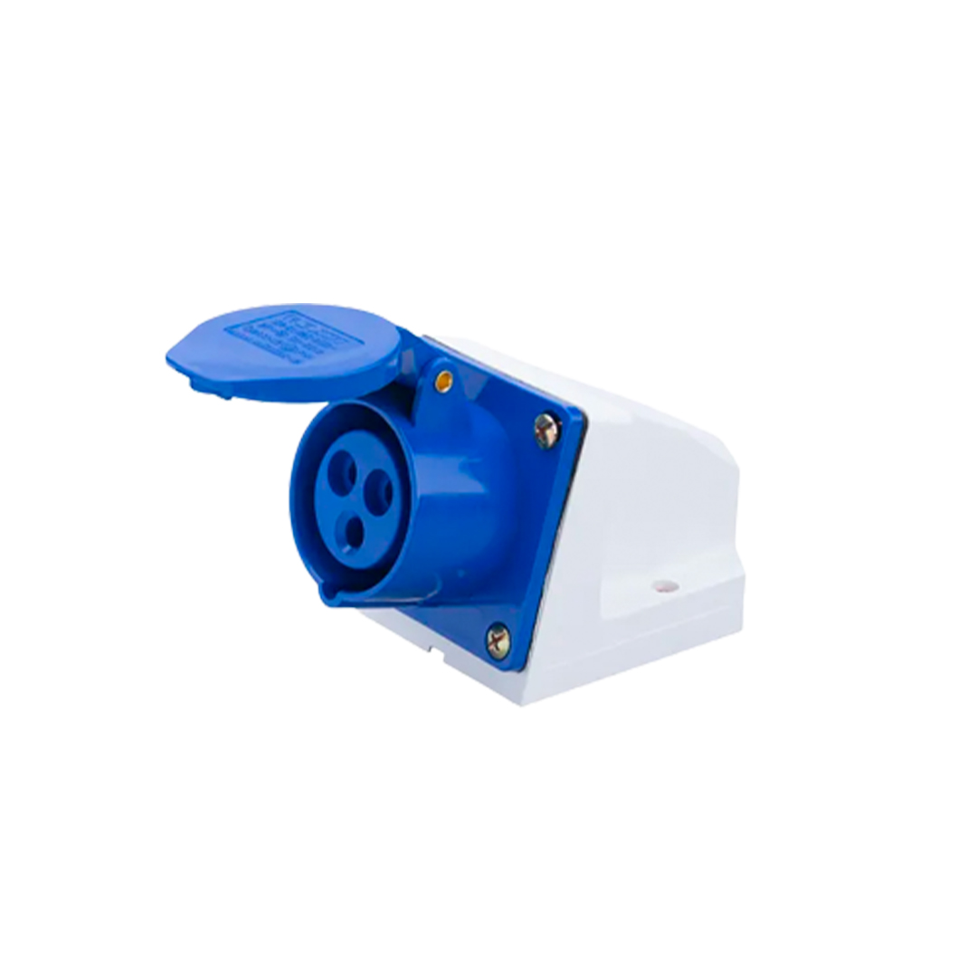 Waterproof Industrial Wall Type Socket 3P Price in Bangladesh - Safestallbd
