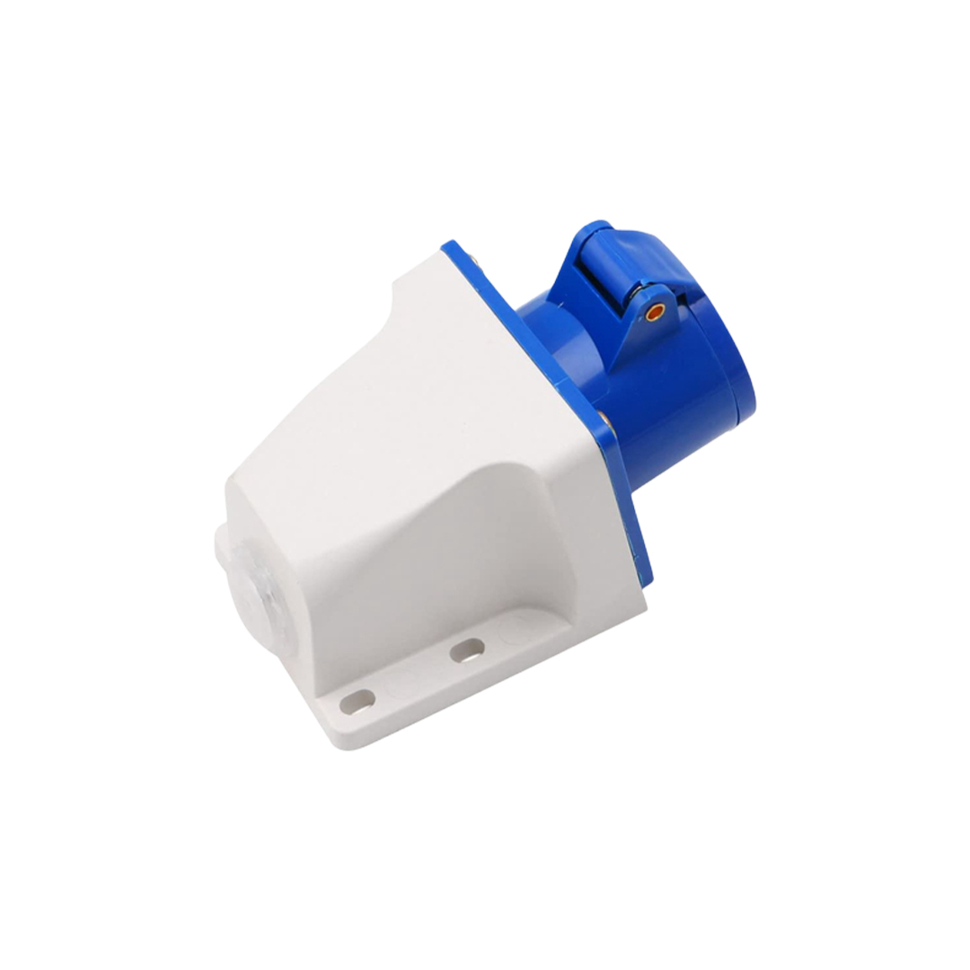 Waterproof Industrial Wall Type Socket 3P Price in Bangladesh - Safestallbd